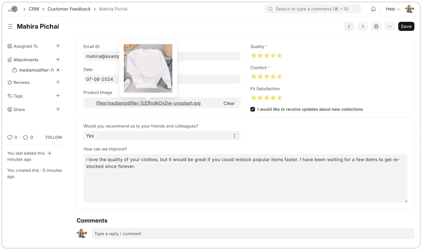 Web Framework - Frappe Framework