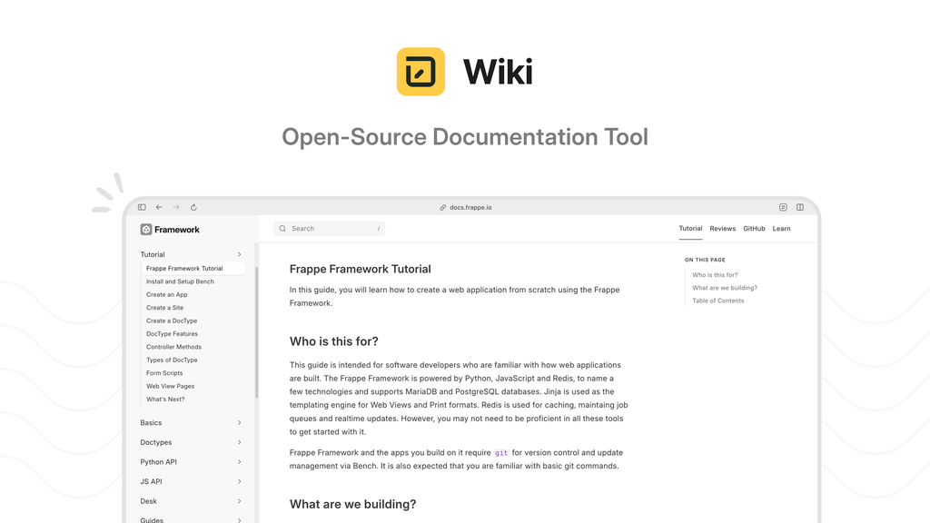 Knowledge Management Software | Frappe Wiki