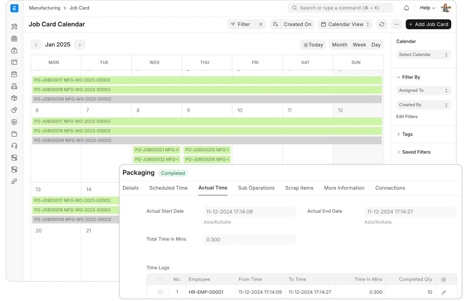 Open Source ERP Software for Manufacturing | ERPNext