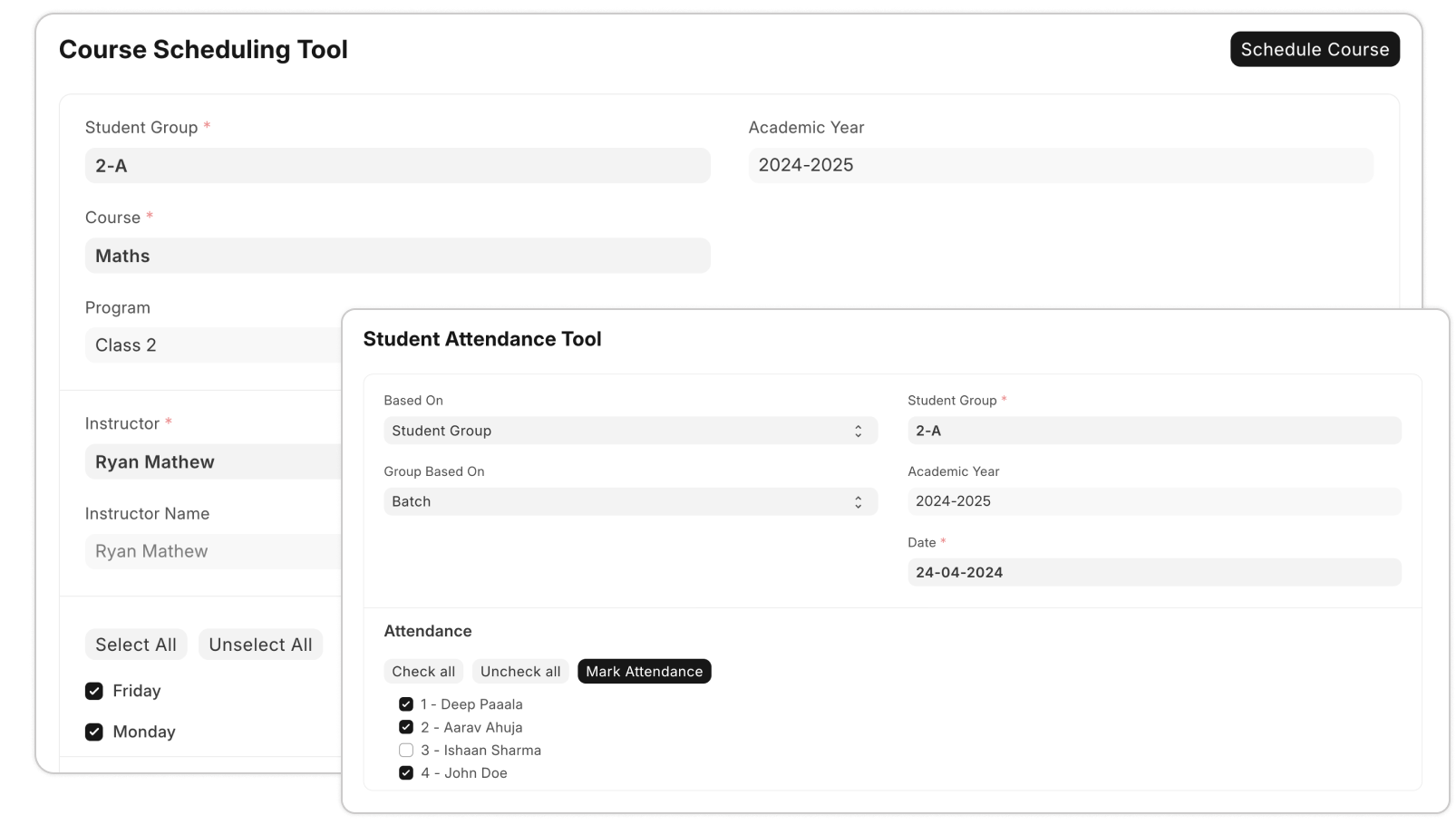 Open Source Education ERP | Frappe Education