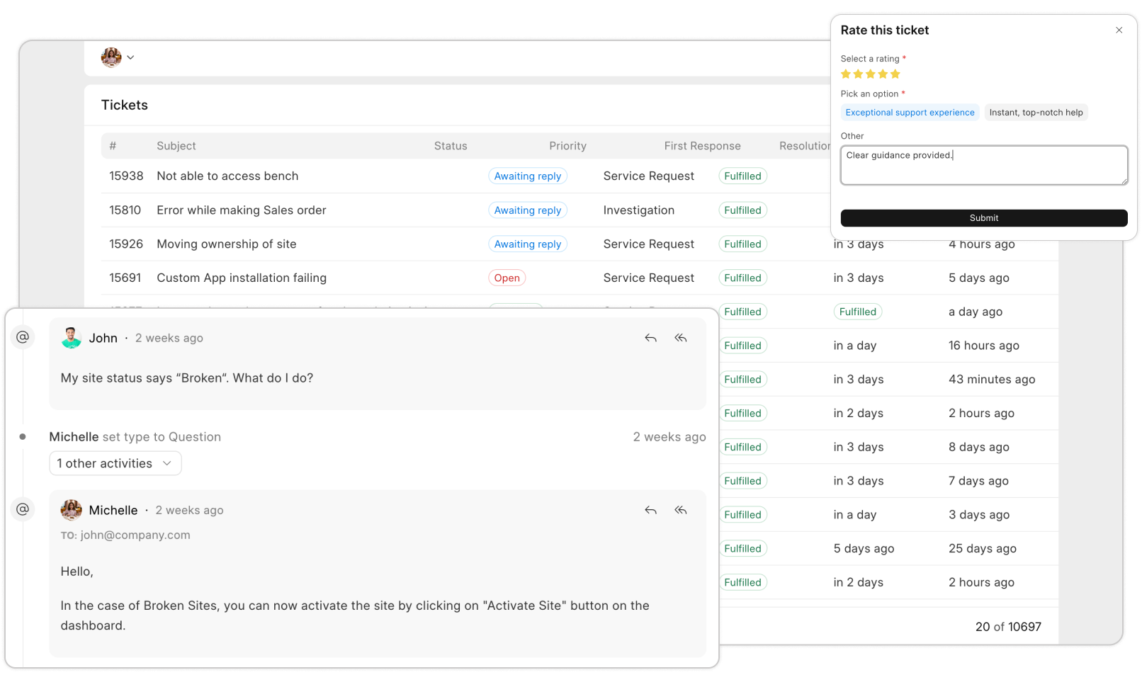 Open Source Support Ticketing System | Frappe Helpdesk