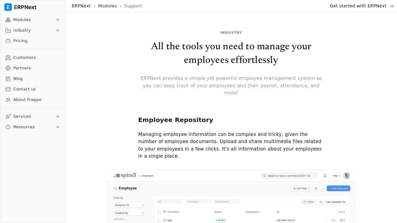 All the tools you need to manage your employees effortlessly