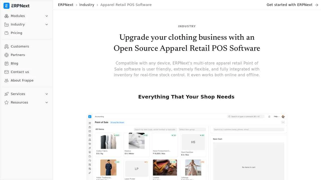 Upgrade your clothing business with an Open Source Apparel Retail POS ...