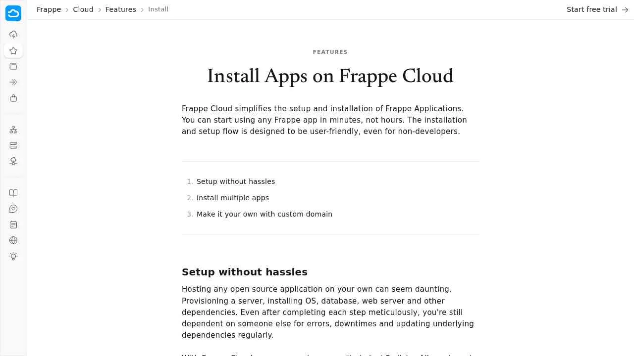 Install Apps on Frappe Cloud