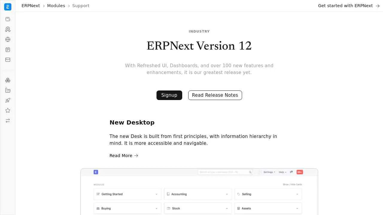 ERPNext Version (version) - Features & Updates | Frappe